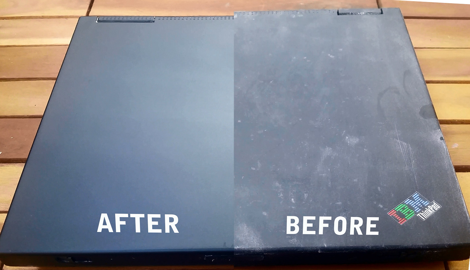 Best way to clean and remove scratches on a ThinkPad surface – PANORAMA ...